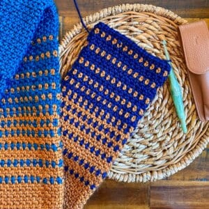 Wanderer Crochet Infinity Scarf - Free Pattern by Tales of Knots